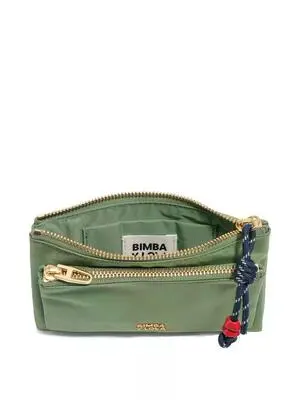 Bimba Y Lola Zip Embellishment Wallet - Green
