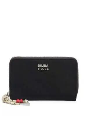 Bimba Y Lola Zip Wallet - Black