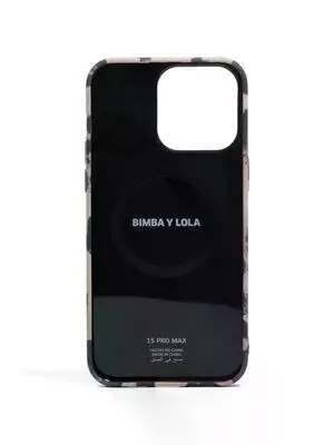 Bimba Y Lola Iphone 15 Pro Max Animal-print Phone Case