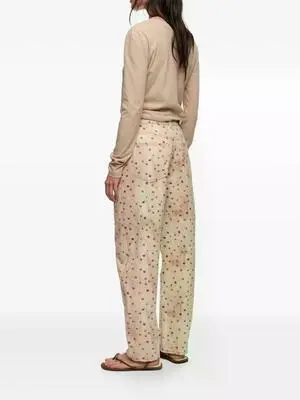 Bimba Y Lola Polka-dot Print Trousers