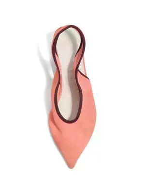 Bimba Y Lola Pointed-toe Slingback Pumps - Pink