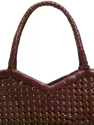 Bimba Y Lola Plaited Leather Tote Bag