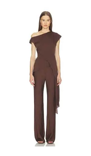 SRG Selena Silk Top - Brown