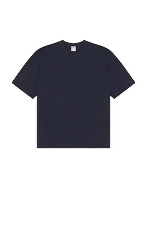 SKIMS Jersey Lounge Relaxed T-shirt - Navy