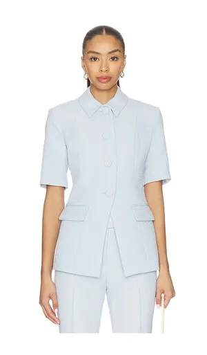 Veronica Beard Bodie Jacket - Blue Stream