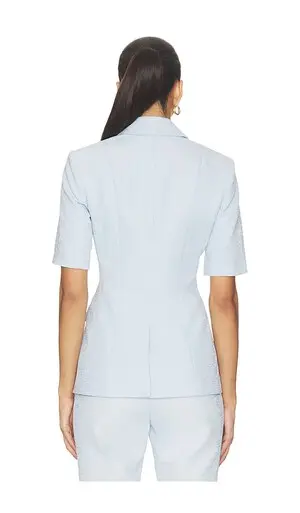 Veronica Beard Bodie Jacket - Blue Stream
