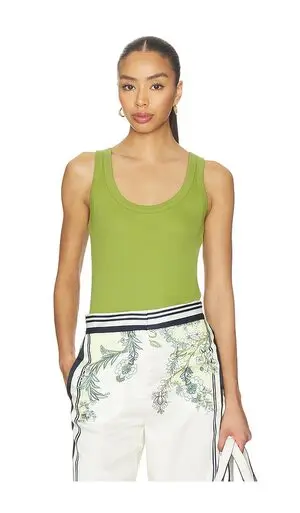 Veronica Beard Birke Tank Top - Cactus