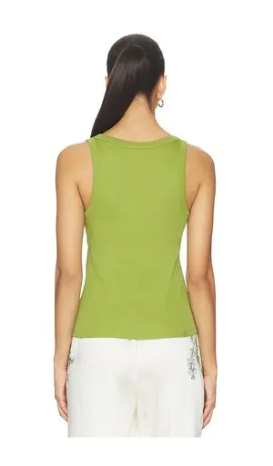 Veronica Beard Birke Tank Top - Cactus