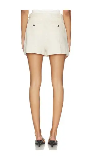 FRAME The Soho Short - Ecru Multi