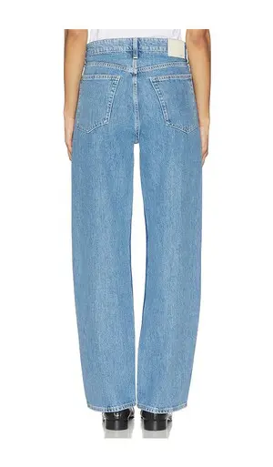 Rag & Bone Logan Wide Leg Jeans In Blue - Downey