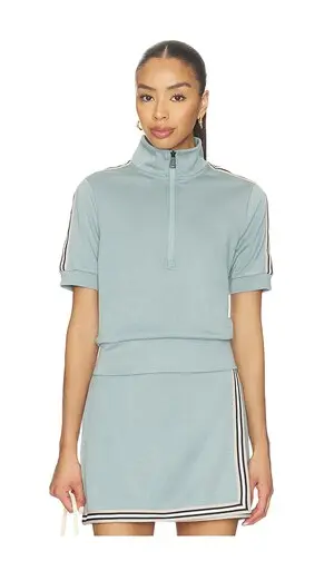 ALP N ROCK Amari Half Zip Mockneck Top