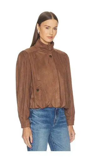 Astr The Label Estero Jacket - Coffee