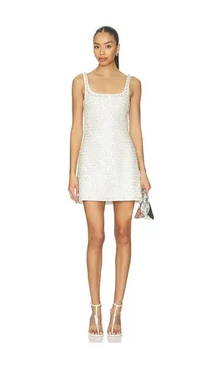 Simkhai Ziva Sleeveless Embellished Mini Dress