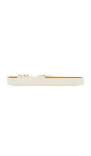 Ettika Molten Metal Belt - Vanilla