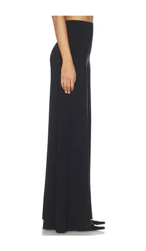Norma Kamali X Lifestyle Bias Pant - Black