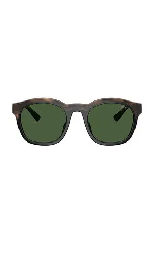 Polo Ralph Lauren Square Frame Sunglasses - Brown