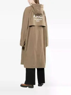 A.p.c. Kim Parka Coat - Neutrals