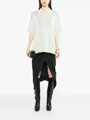 JIL SANDER Pin Polo Top