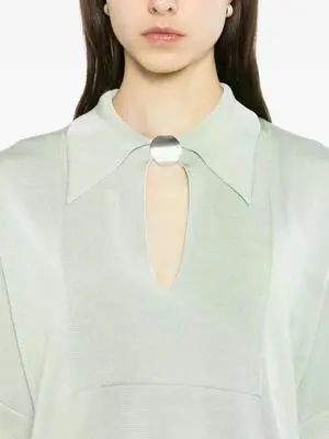 JIL SANDER Pin Polo Top