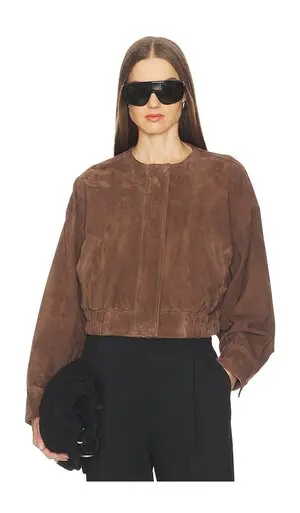 SRG Danica Suede Moto Jacket