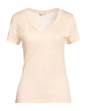Guess T-Shirt In Lyocell Beige