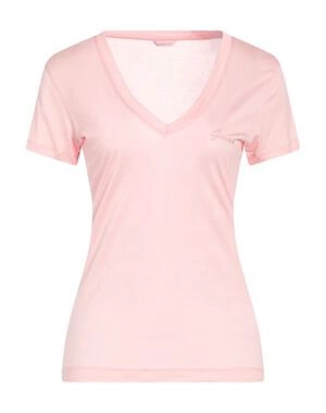 Guess T-Shirt In Lyocell Pink