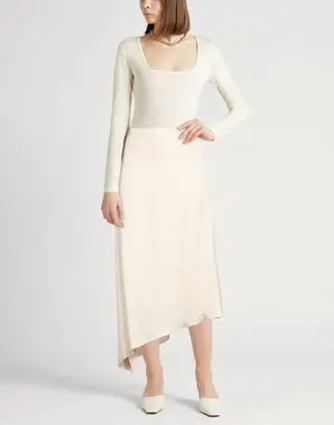 Peserico Midi Flared Skirt - White