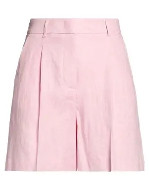 Peserico Linen Bermuda Shorts - Pink