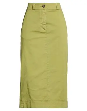 Peserico Easy Midi Pencil Skirt Green