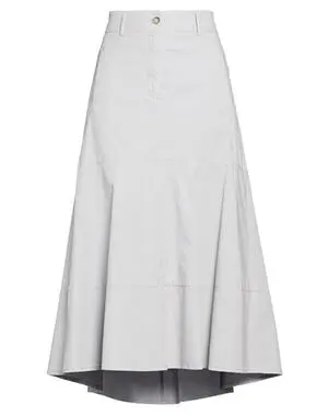 Peserico Midi Skirt In Cotton And Lyocell Blend