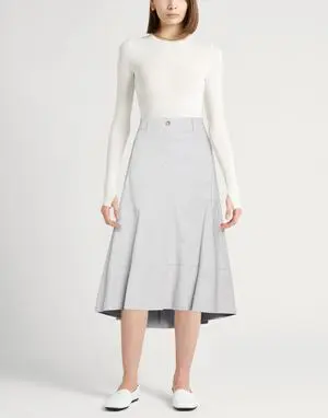 Peserico Midi Skirt In Cotton And Lyocell Blend