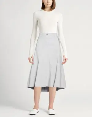 Peserico Midi Skirt In Cotton And Lyocell Blend
