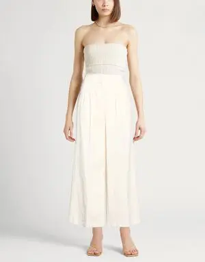 Peserico Cotton Elastane Wide-leg Pants