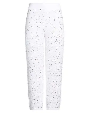 Peserico Straight Leg Knit Pants With Appliqués