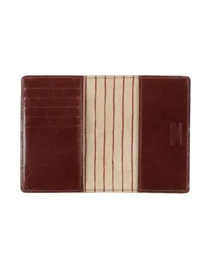 UMA WANG Document Holder Cow Leather