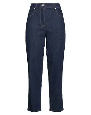 Peserico Tapered High-waisted Jeans
