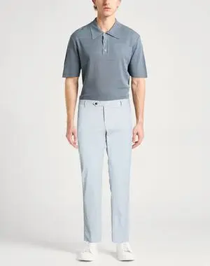 HACKETT Tapered Light Cotton-blend Trousers - Blue