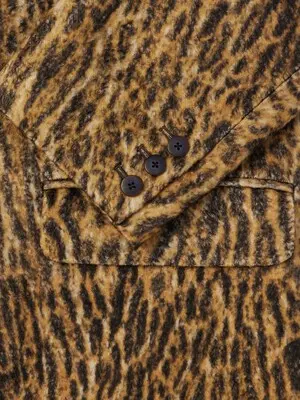 Visvim Bowen Leopard-print Silk Blazer
