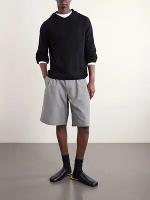 Our Legacy Knitted Silk Hoodie - Black