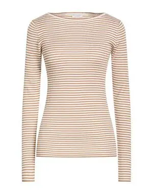 Brunello Cucinelli Cashmere And Silk Striped Sweater