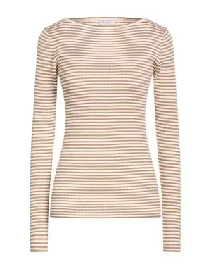 Brunello Cucinelli Cashmere And Silk Striped Sweater