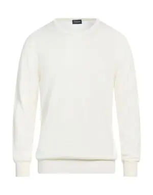 DRUMOHR Wool, Silk, And Cashmere Sweater - White