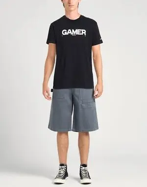 BIKKEMBERGS T-shirt Size Cotton, Elastane