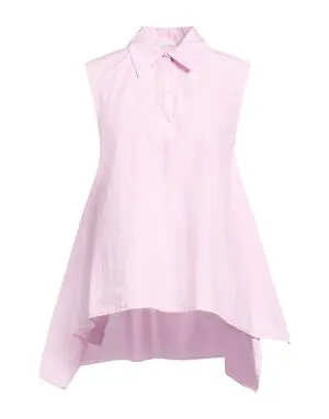 Peserico Sleeveless Poplin Top - Pink