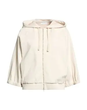 Peserico Cotton-blend French Terry Sweatshirt - Off White