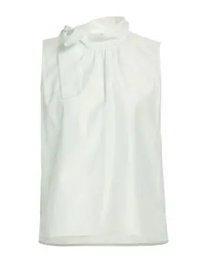 Peserico Light Cotton Silk Bow Blouse