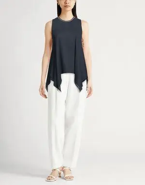 Peserico Voile Top With Appliqués