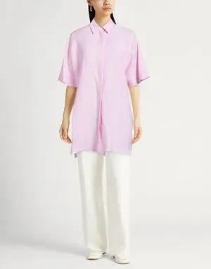 Peserico Linen Striped Long Shirt