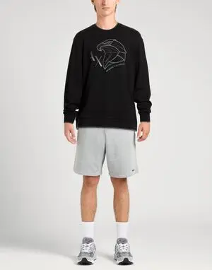 Armani Exchange Cotton French Terry Sweatshirt - Black