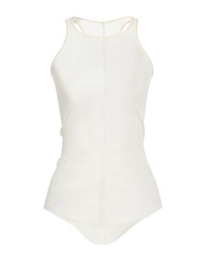 Rick Owens Cotton Tank Top - White